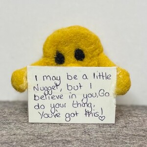 Nurturing Nugget With Its Motivational Message - Etsy