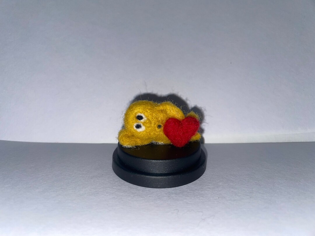 Little Chicken Nugget Friend CHEEKY in Display Case - Etsy