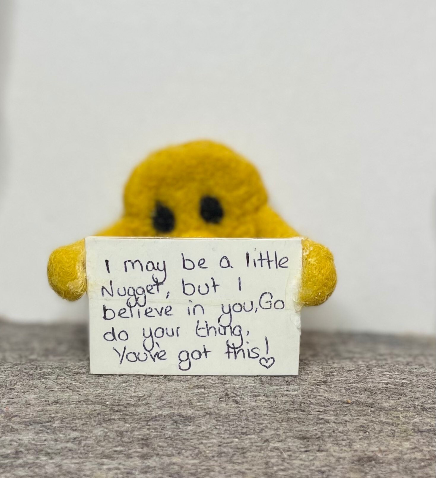 Nurturing Nugget With Its Motivational Message - Etsy