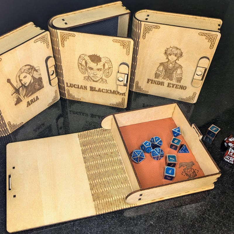 Dnd Dice Roller Box - Etsy