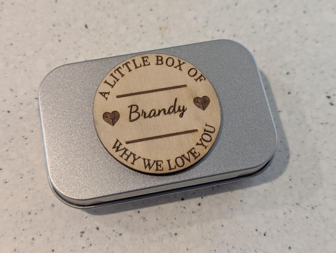 Little Box of Reasons I Love You | Hearts | Anniversary | Valentine's ...