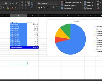 Pta Budget Template | Etsy