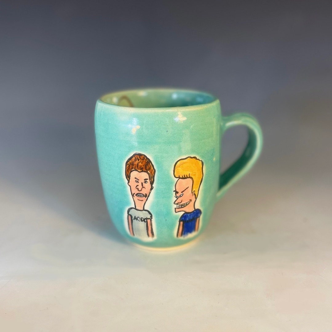 Ceramic Beavis & Butthead ACAB Mug - Etsy