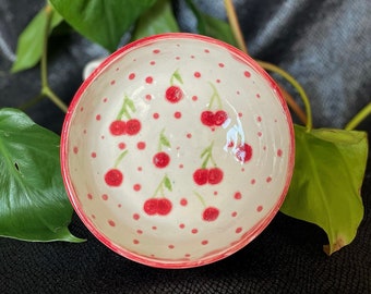 Ceramic Cherry Kitchen - Etsy