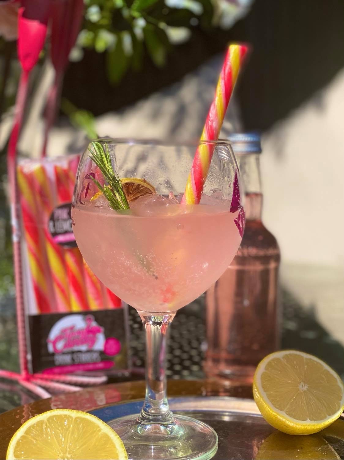 Alcoholic Pink Gin & Lemonade Drink Stirrers - Gin Gift - Gift for Her ...