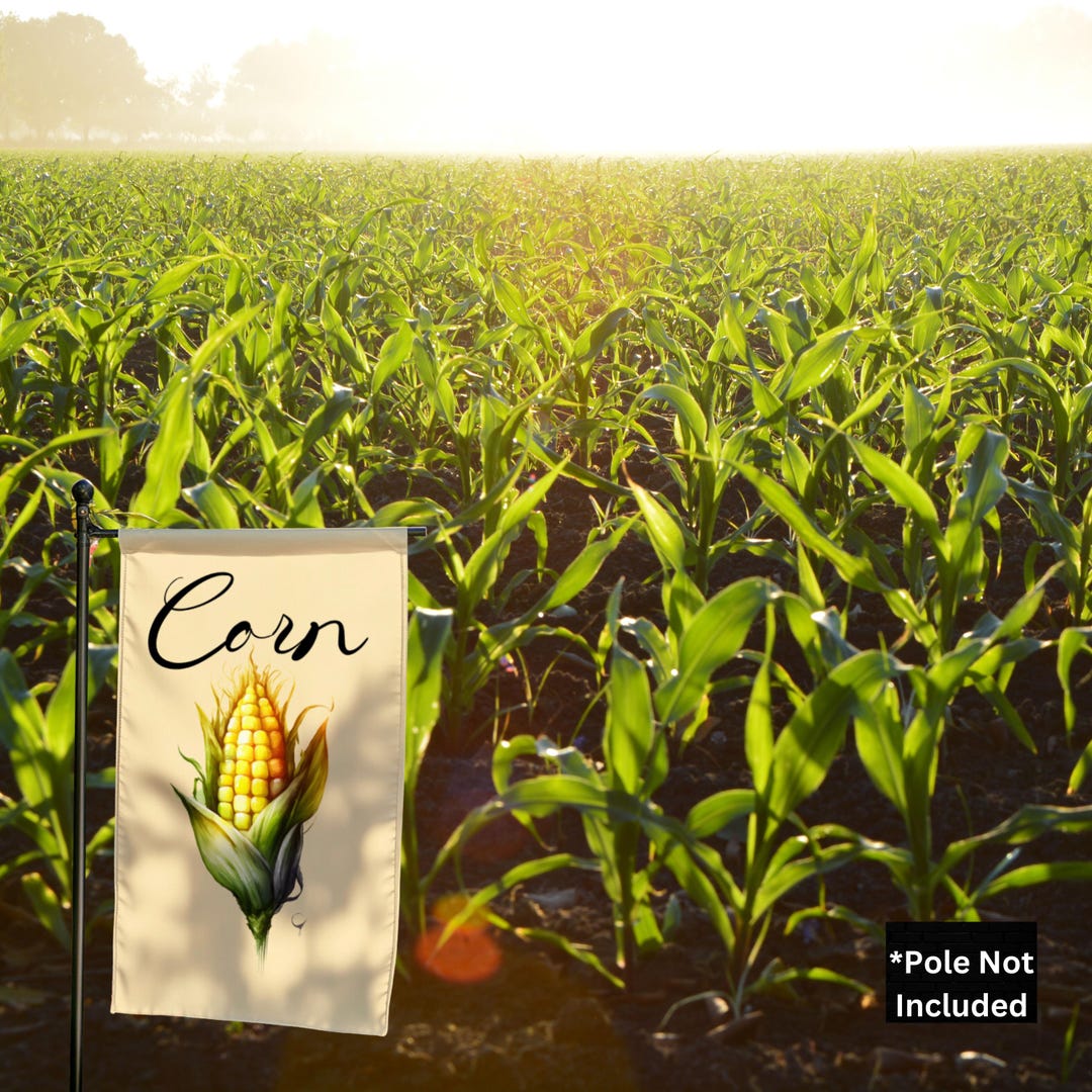 Corn Marker Garden Flag, Corn Field Garden Banner, Corn Marker, Home ...
