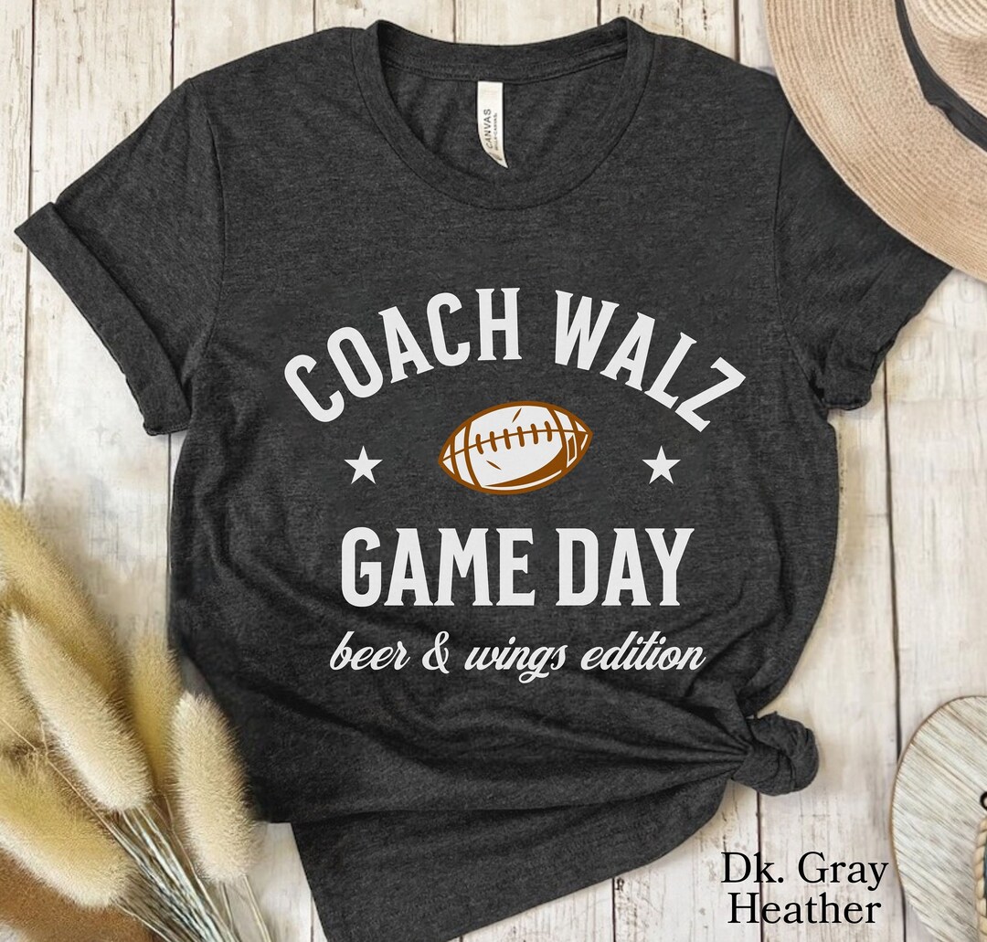 Coach Tim Walz Football Shirt, Coach Tim Walz, Coach Walz Shirt ...