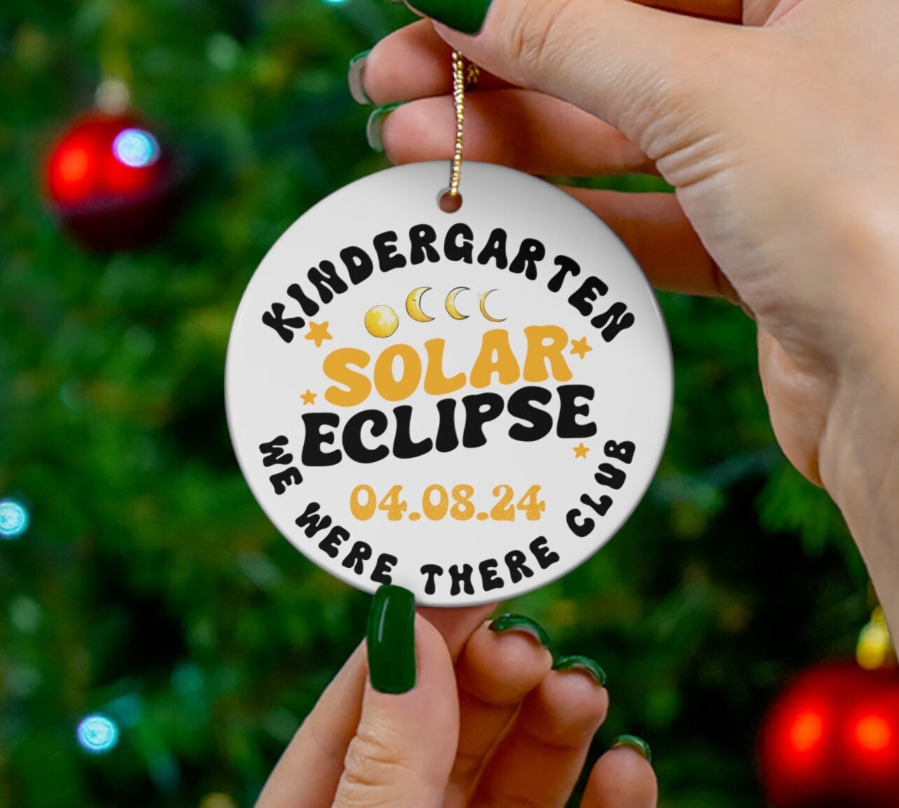 Kindergarten Class Eclipse Ornament 2024, 2024 Total Solar Eclipse ...