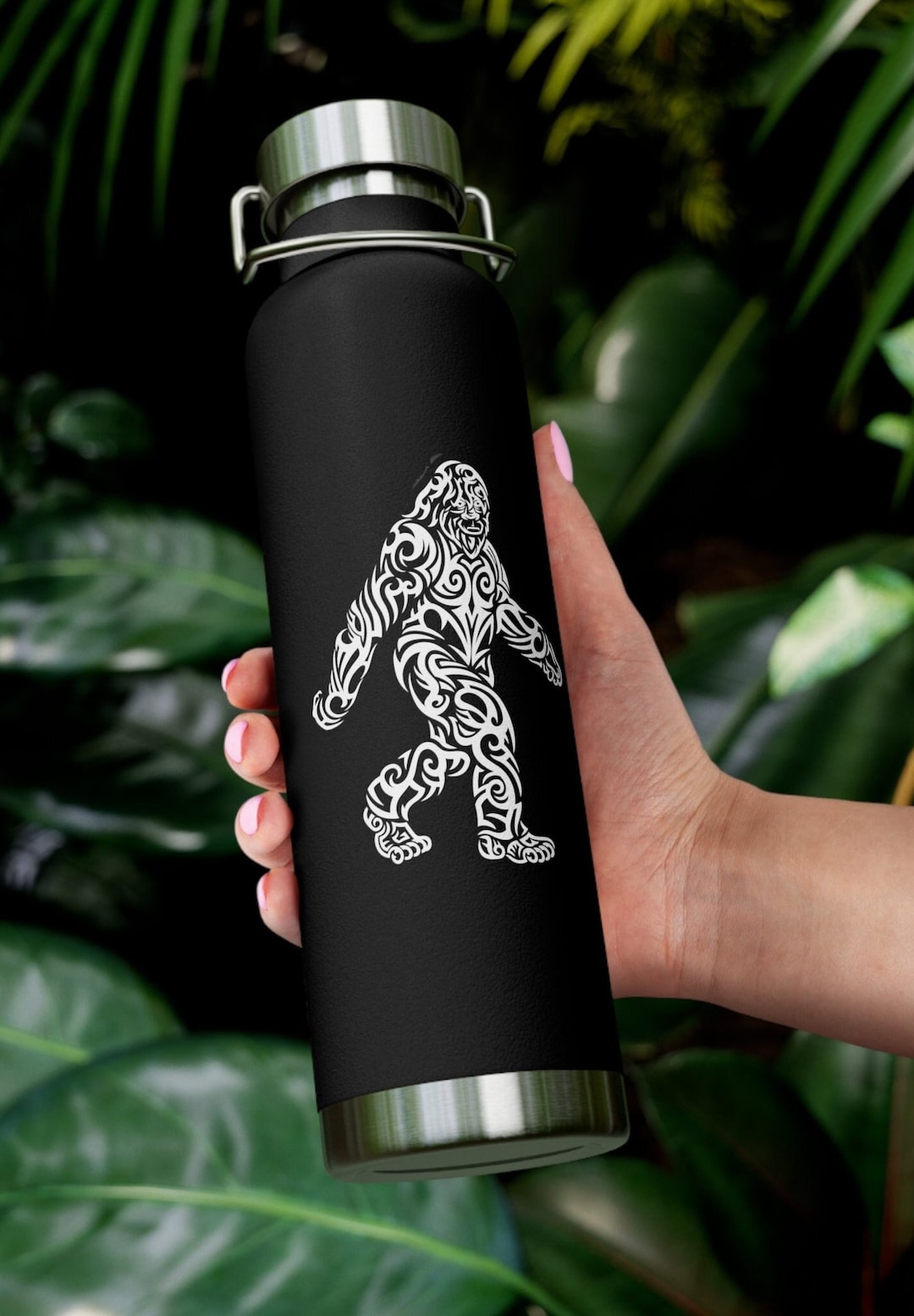 Bigfoot Insulated Bottle, Bigfoot Christmas Birthday Tumbler, Copper ...