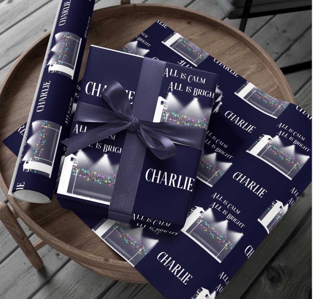 Personalized Corrections Officer Gift Wrapping, Jail Worker Gift Wrap ...