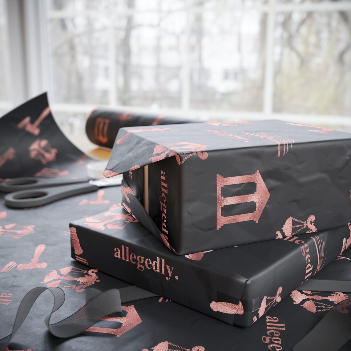 Lawyer Gift Wrap: Attorney Graduation Wrapping Paper - Etsy