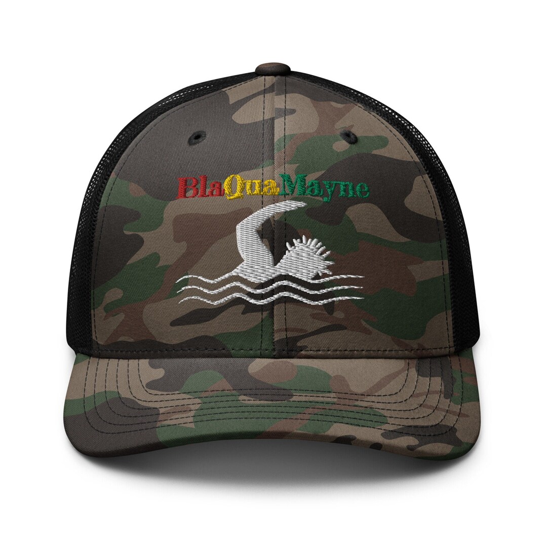 Montgomery Alabama Brawl Camouflage Trucker Hat, Riverboat Swimmer Hat ...