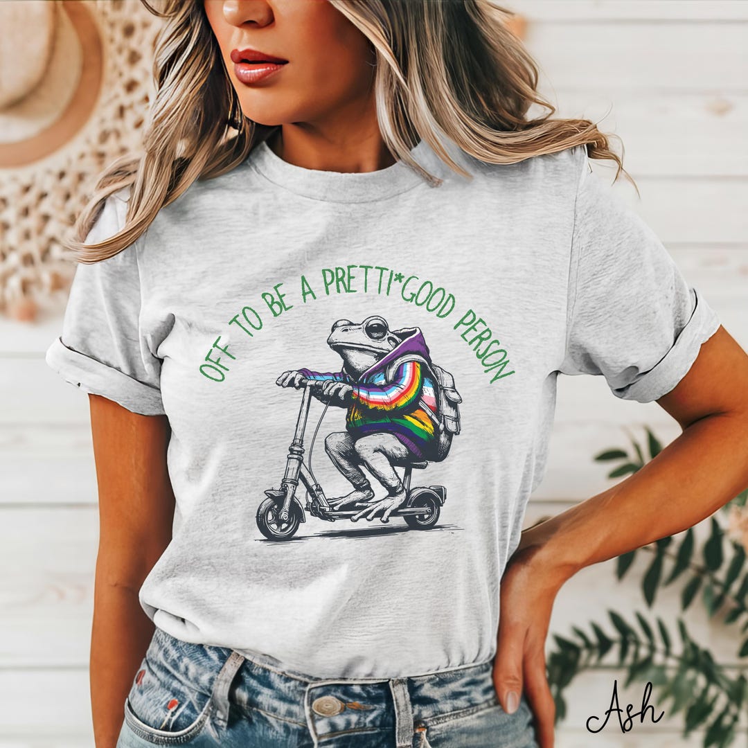 Renee Good Alex Pretti Shirt Frog Scooter Tee | Memorial Tribute - Etsy