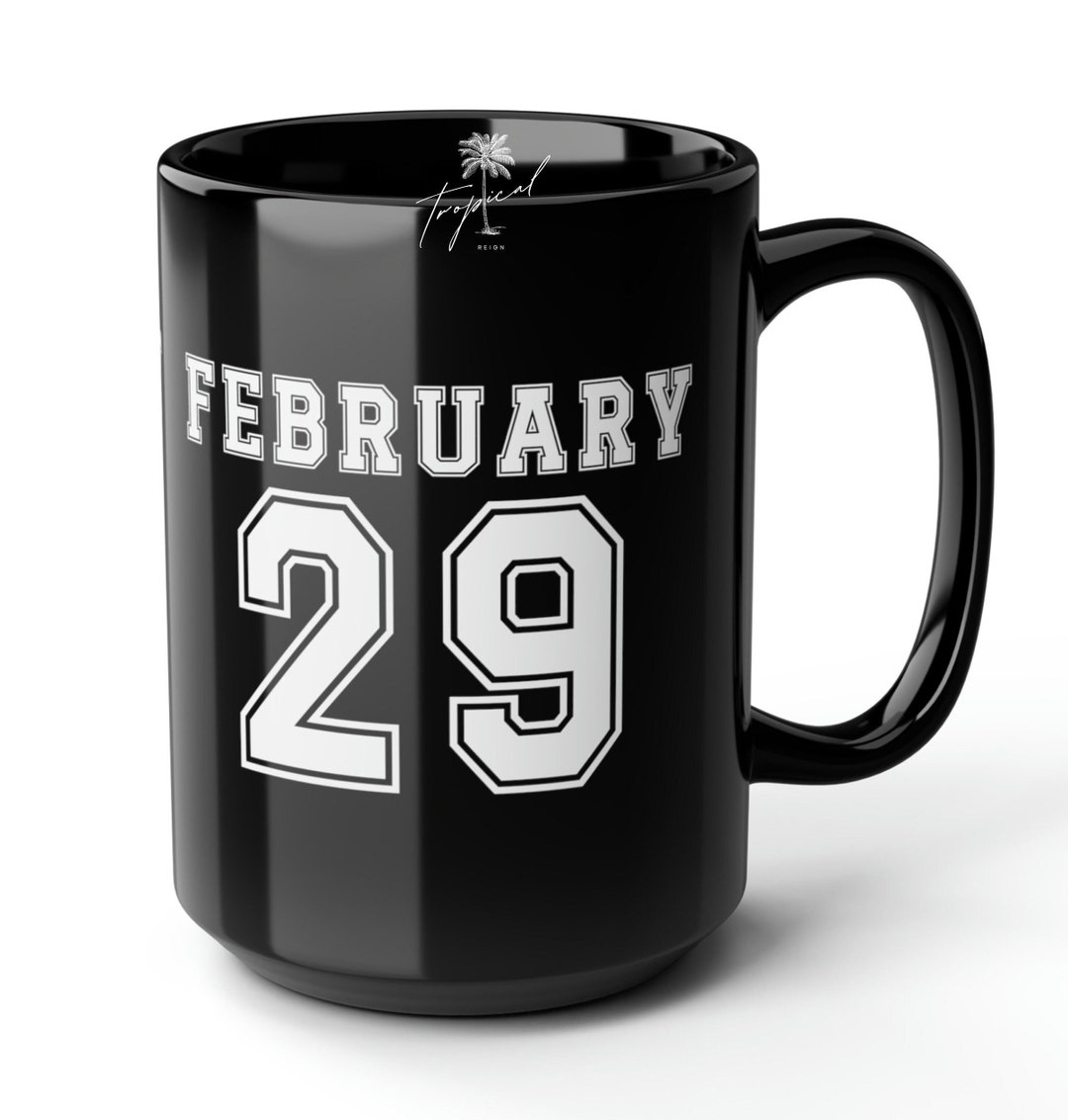 Leap Year Gifts, Leap Year 2024 Coffee Tea Mug, February 29 Coffee Mug ...