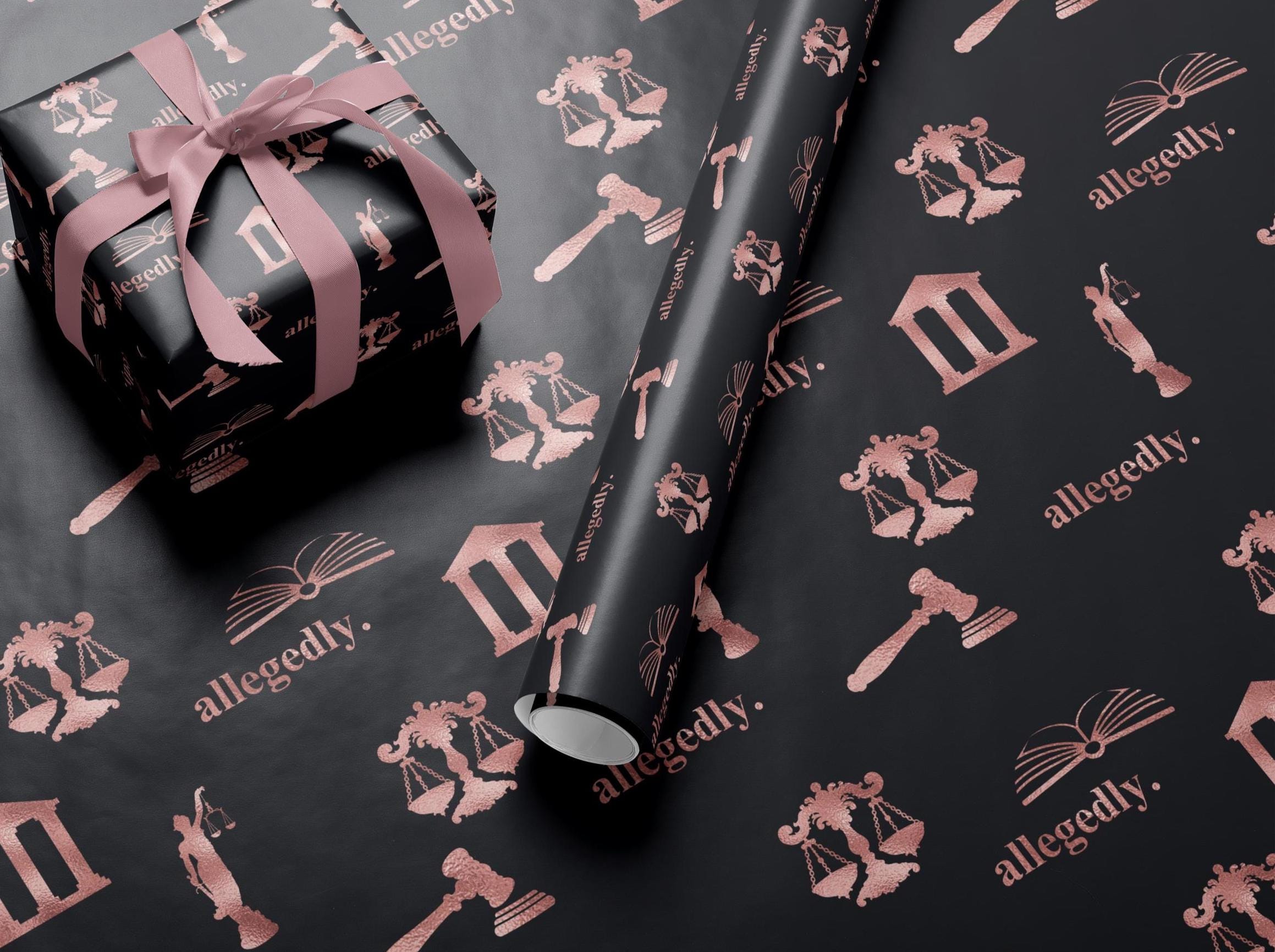 Lawyer Gift Wrap: Attorney Graduation Wrapping Paper - Etsy