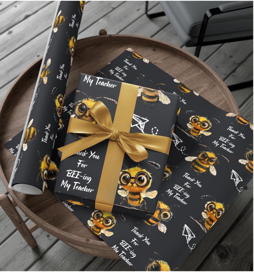 Teacher Gift Wrap, Last Day of School Gift Wrapping,teacher ...