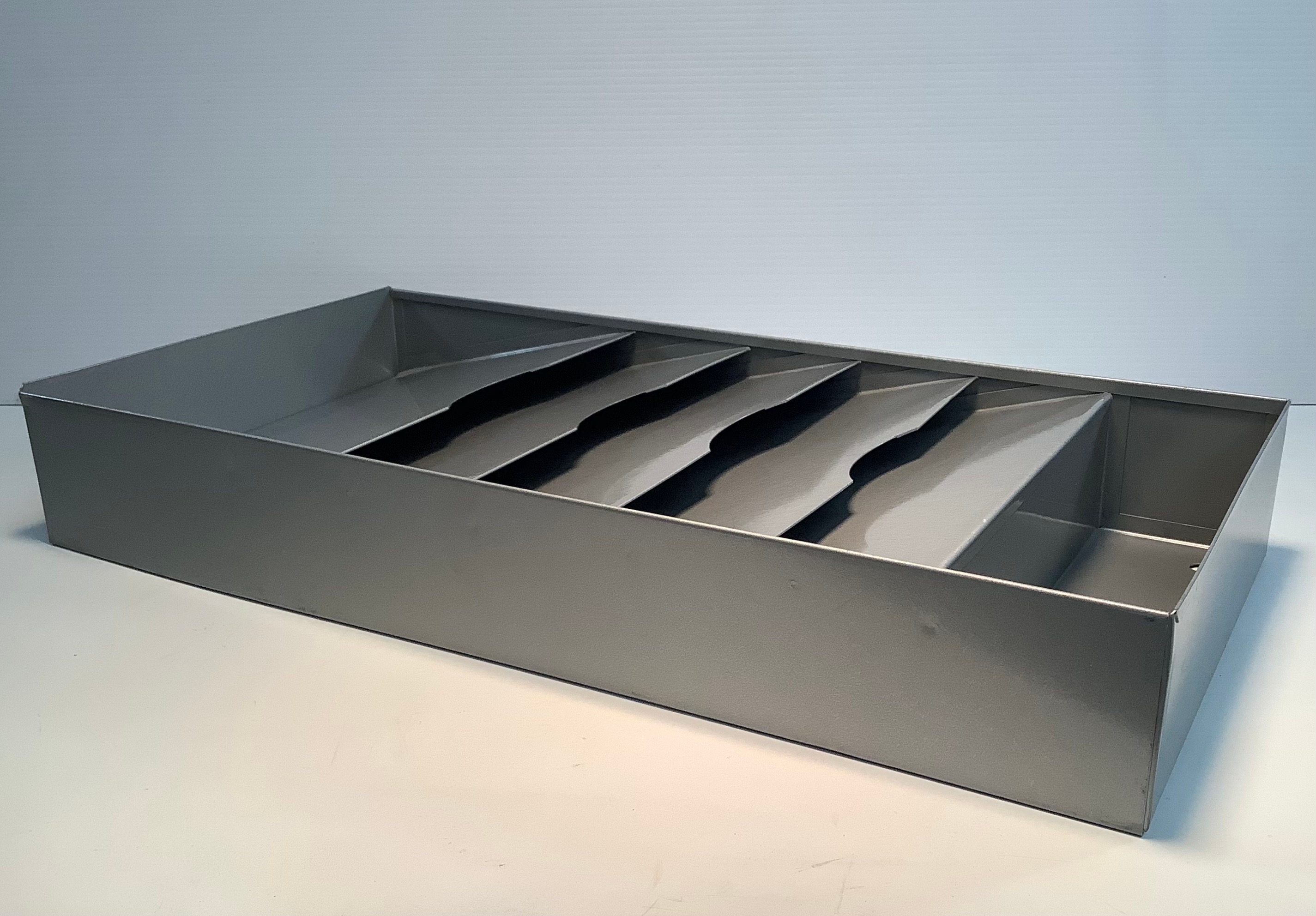 Mid-century Silver Metal File Organizer - Etsy