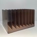 Vintage Beige Metal File Organizer - Etsy