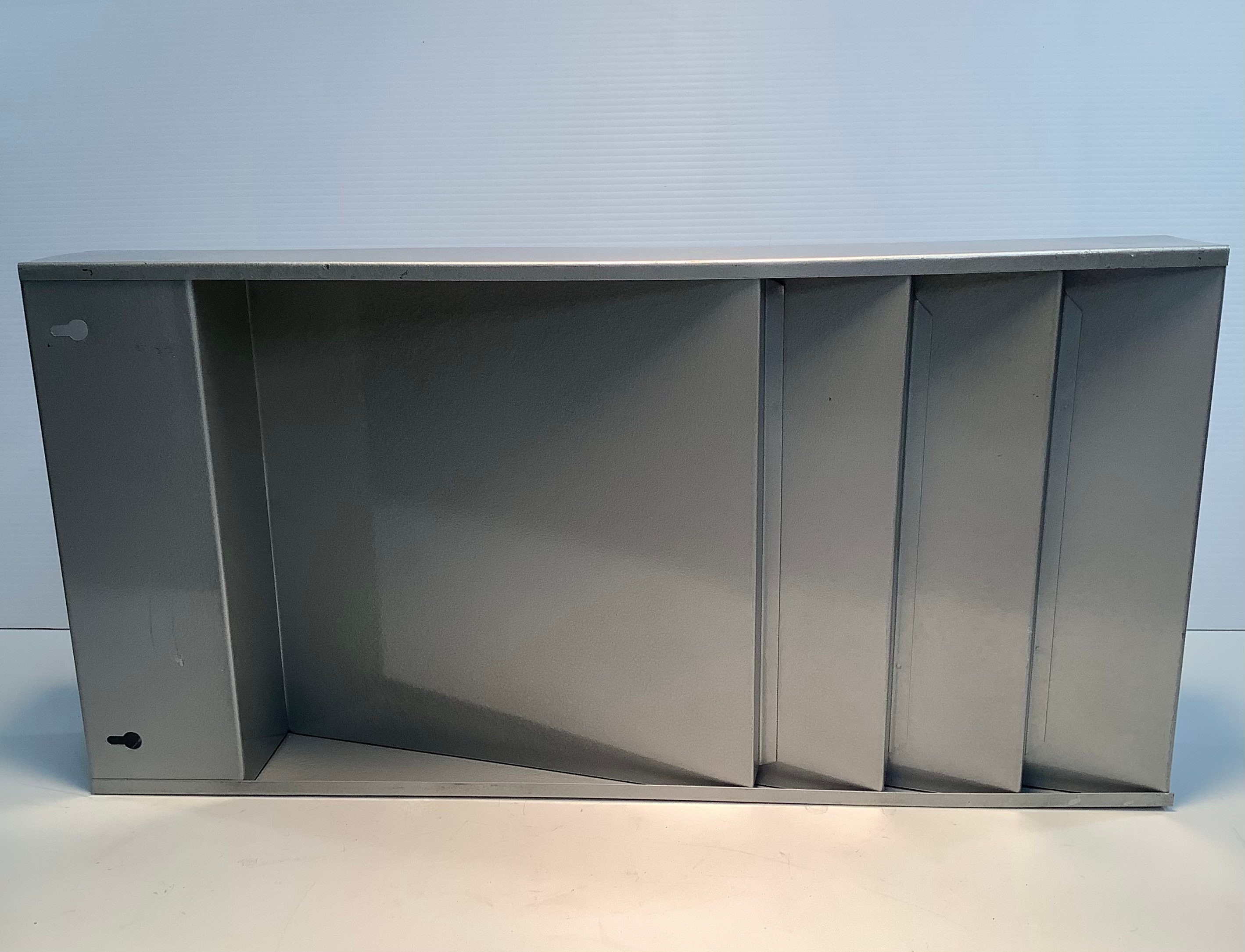 Mid-century Silver Metal File Organizer - Etsy