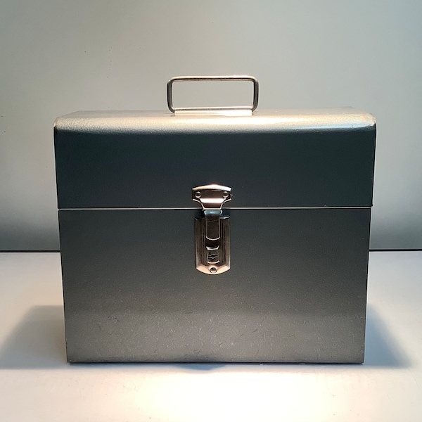 Metal File Box - Etsy