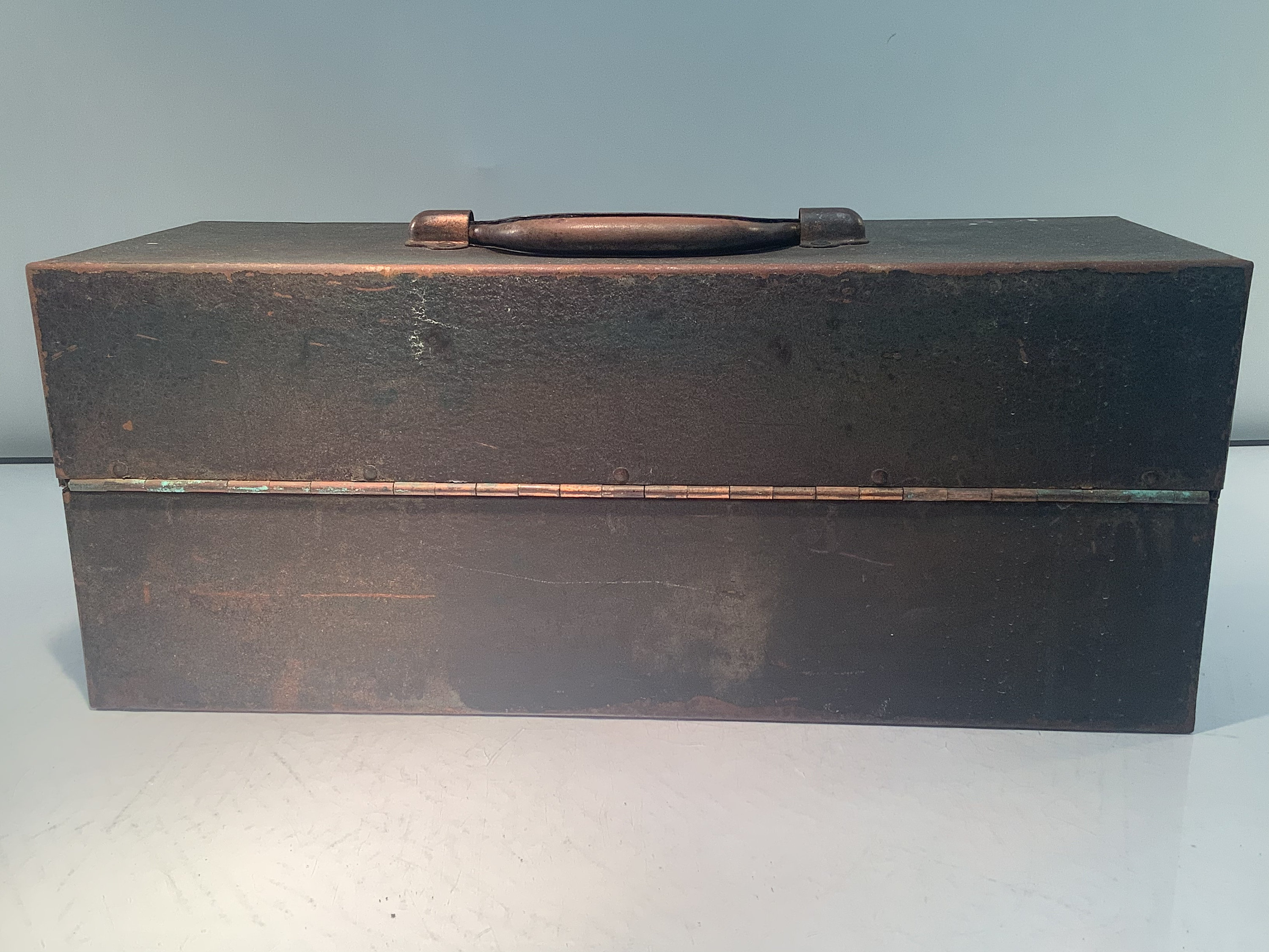 Vintage Signature Kennedy Metal Tool Box - Etsy