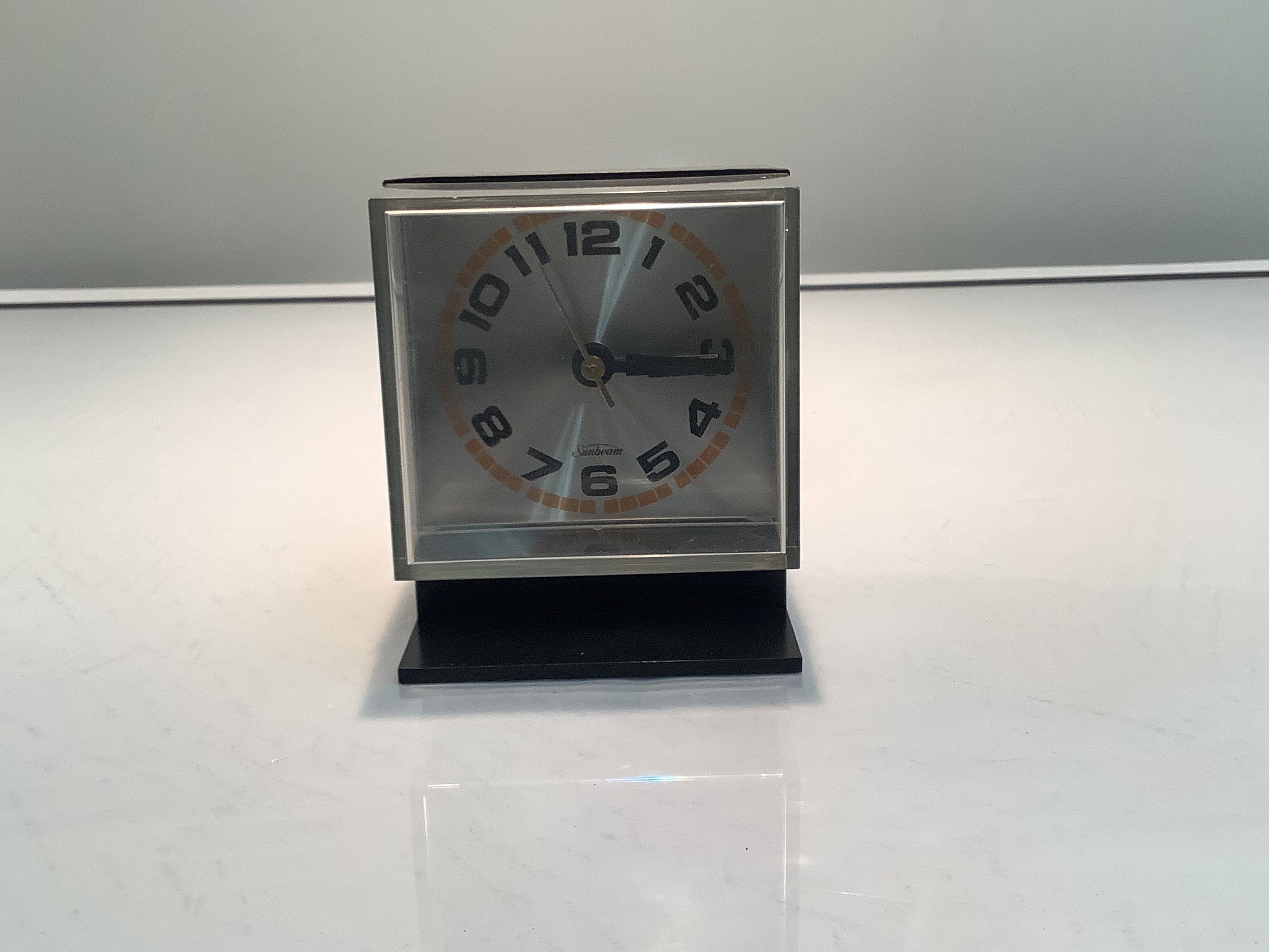 Groovy Retro Sunbeam Electric Cube Alarm Clock - Etsy