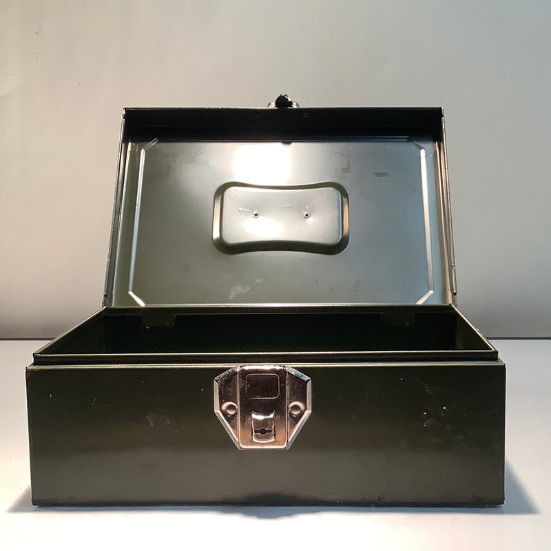 Army Green Metal Box - Etsy Finland