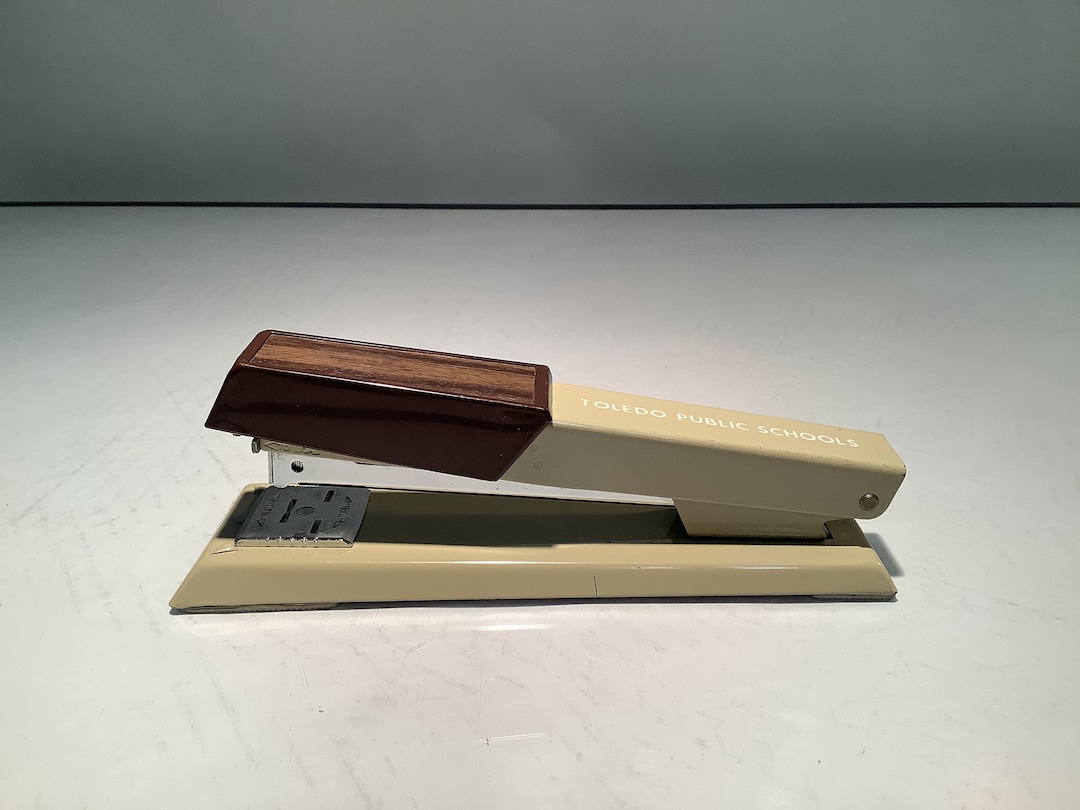 Vintage Bates 640 Custom Stapler, ‘toledo Public Schools’ - Etsy