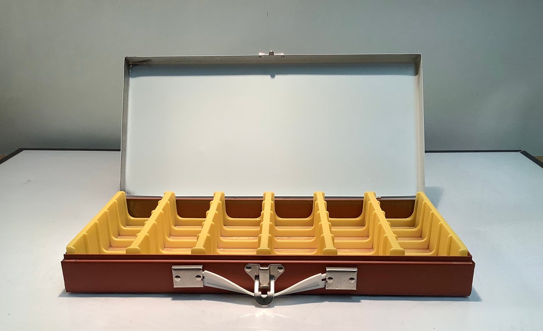 Vintage Glenwood Metal Slide Case - Etsy