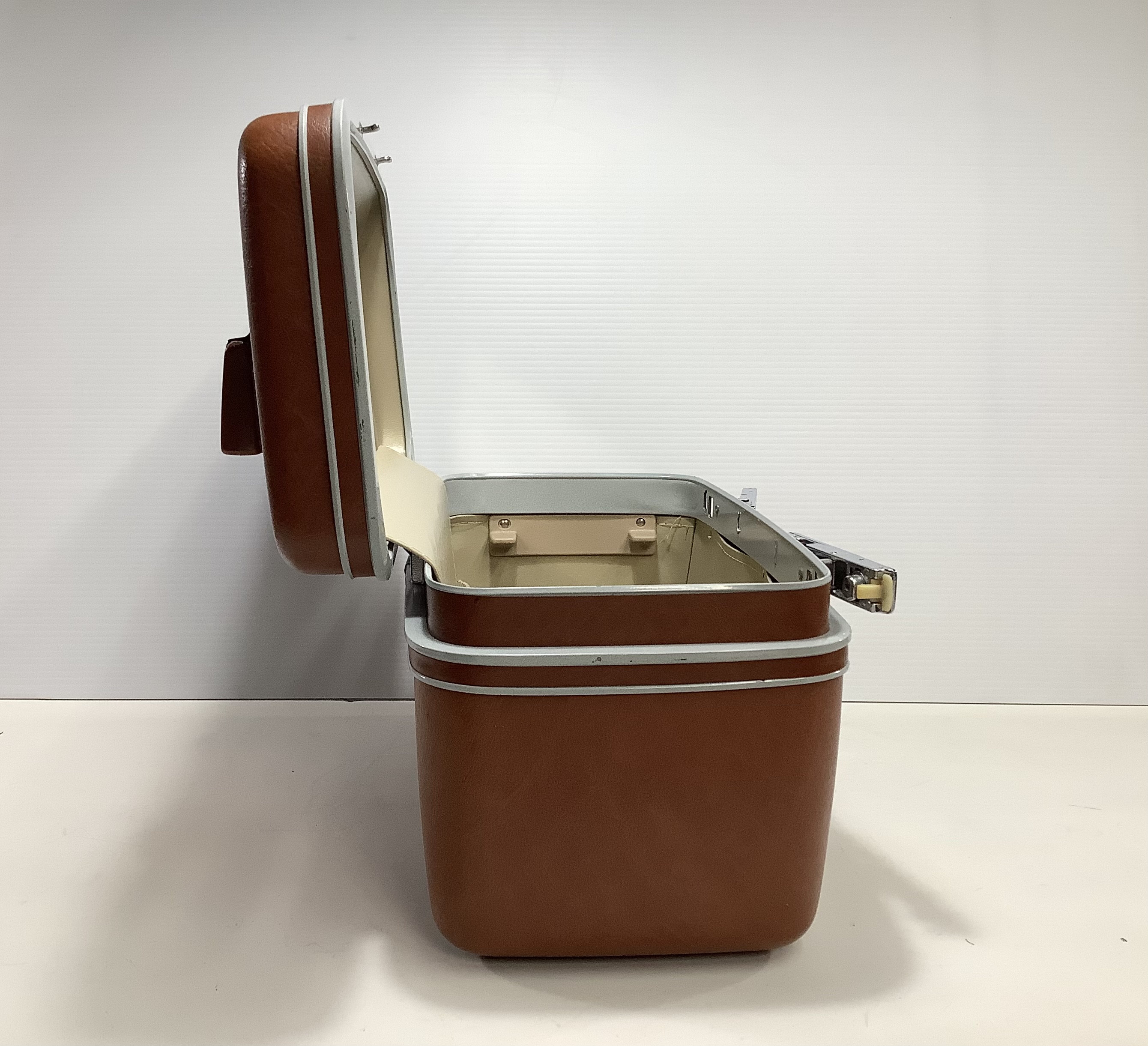 Vintage Brown Samsonite Train Case - Etsy