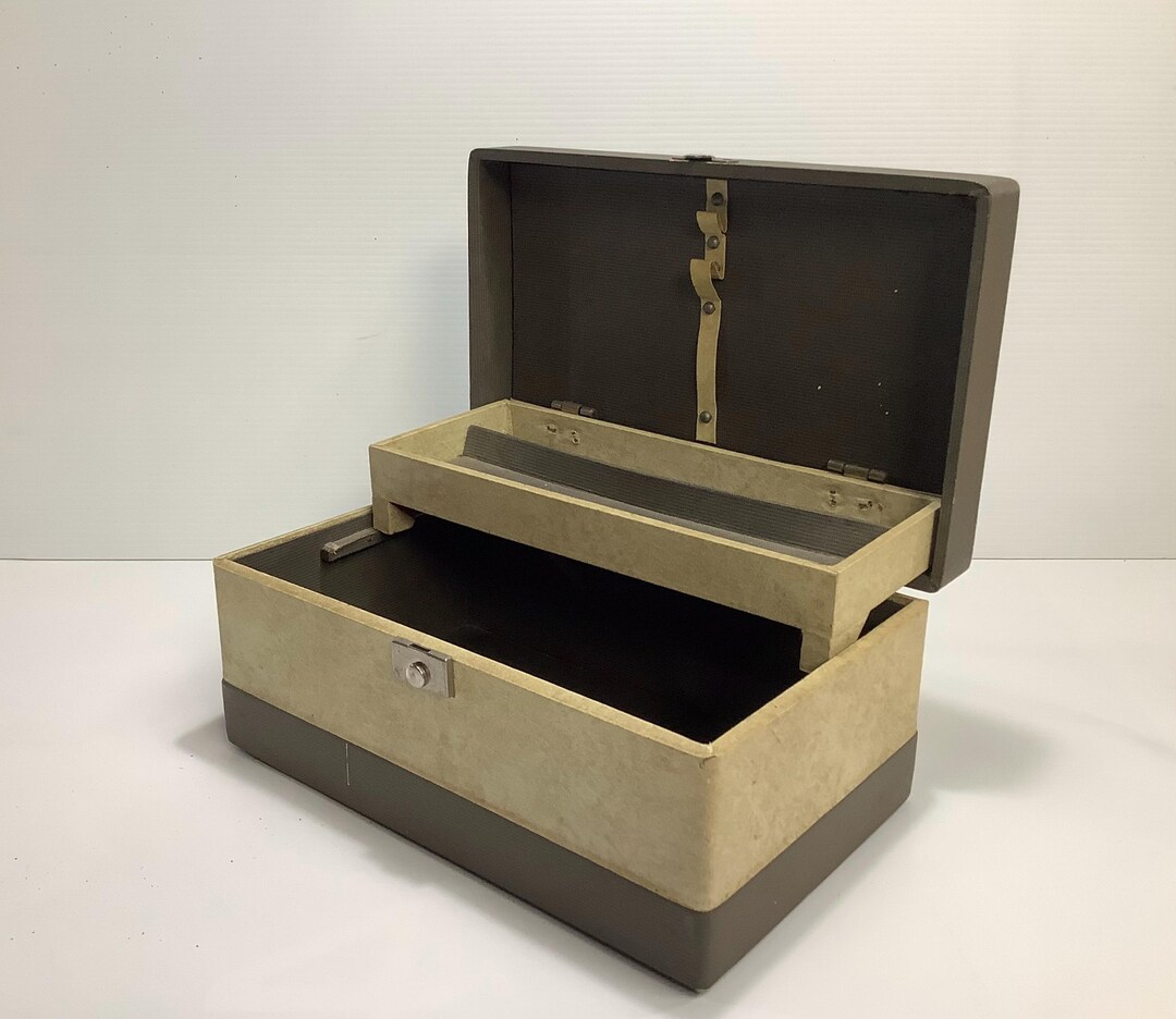 Sweet Vintage Two-toned Box - Etsy