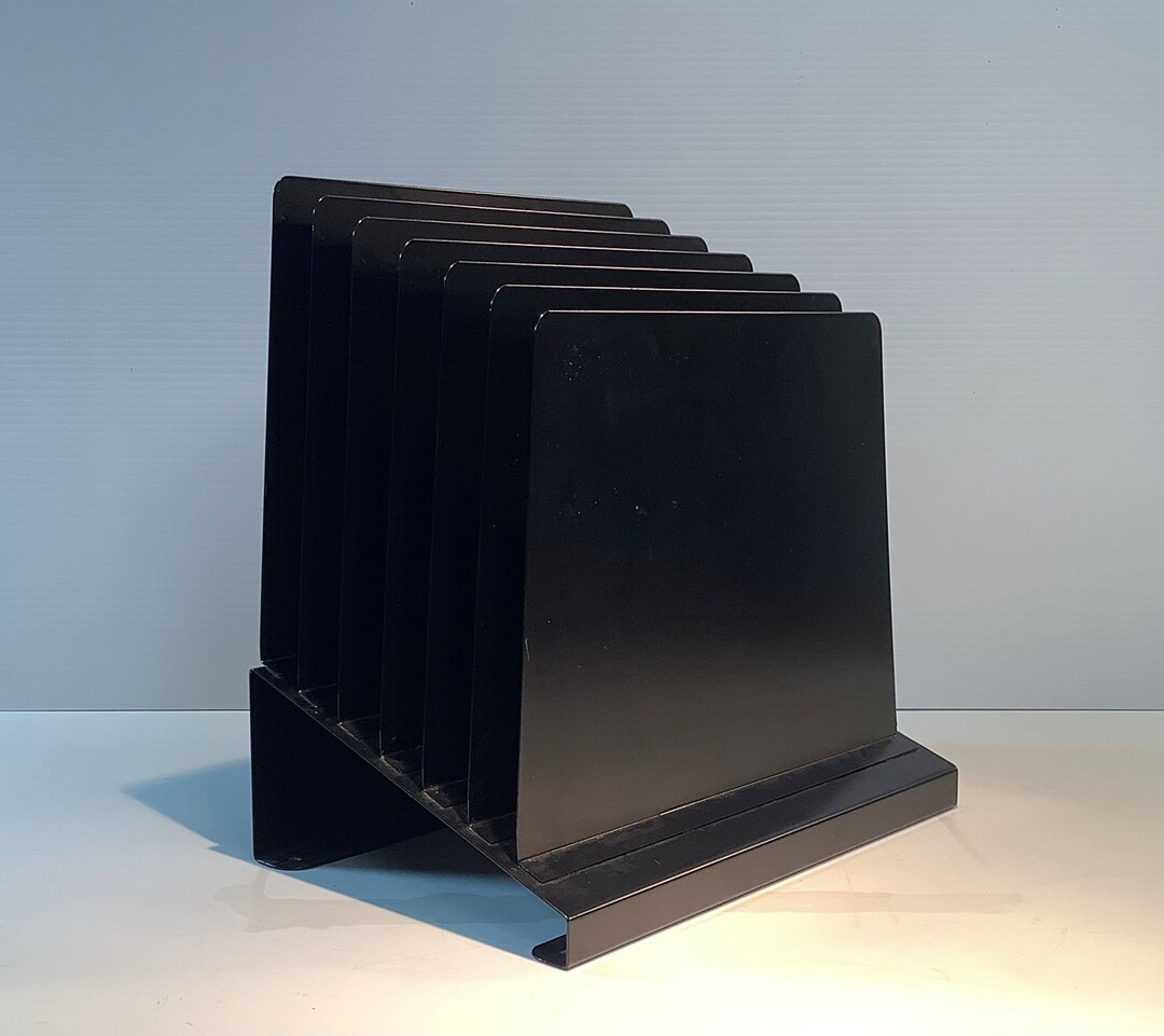 Ascending Black Metal Desktop File - Etsy