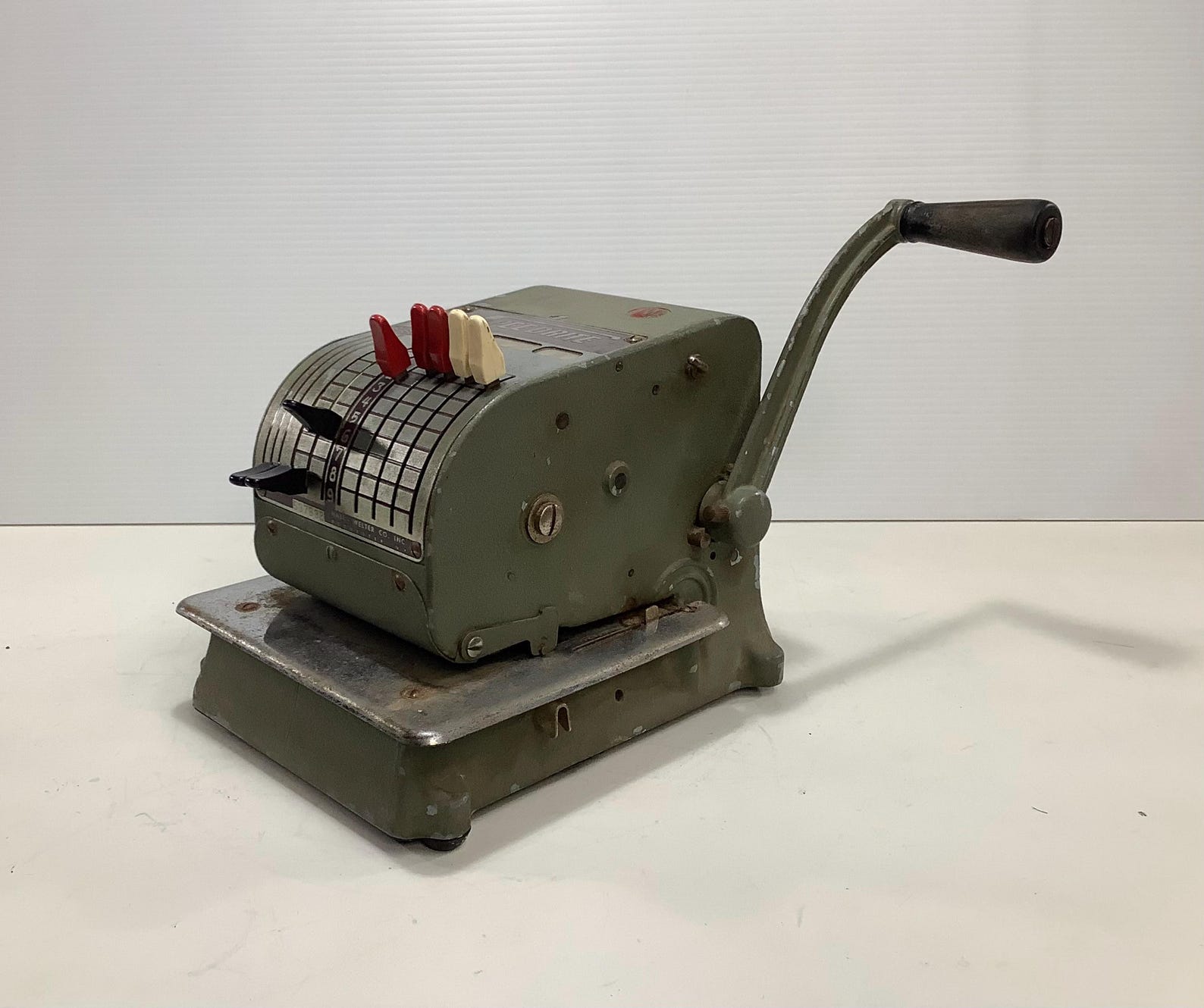 Art Deco HW Speedrite Check Embosser - Etsy