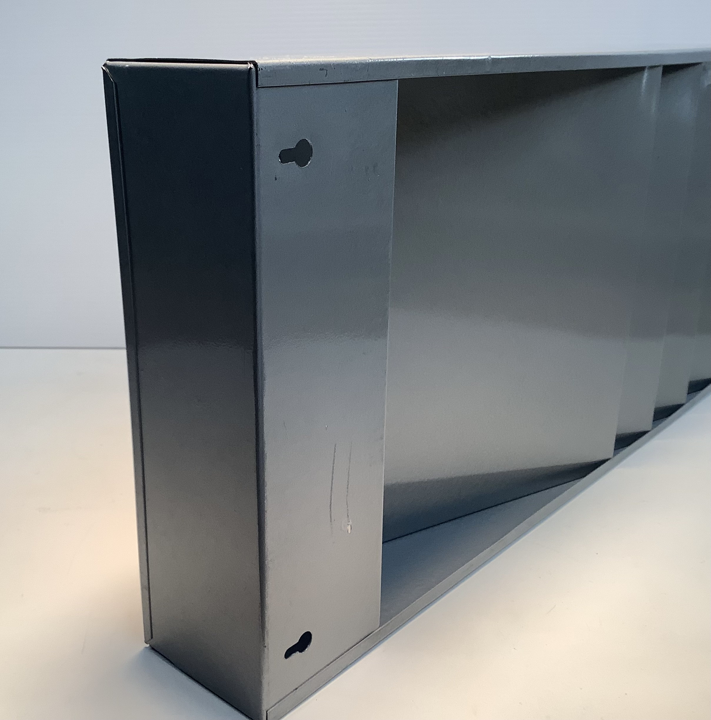 Mid-century Silver Metal File Organizer - Etsy