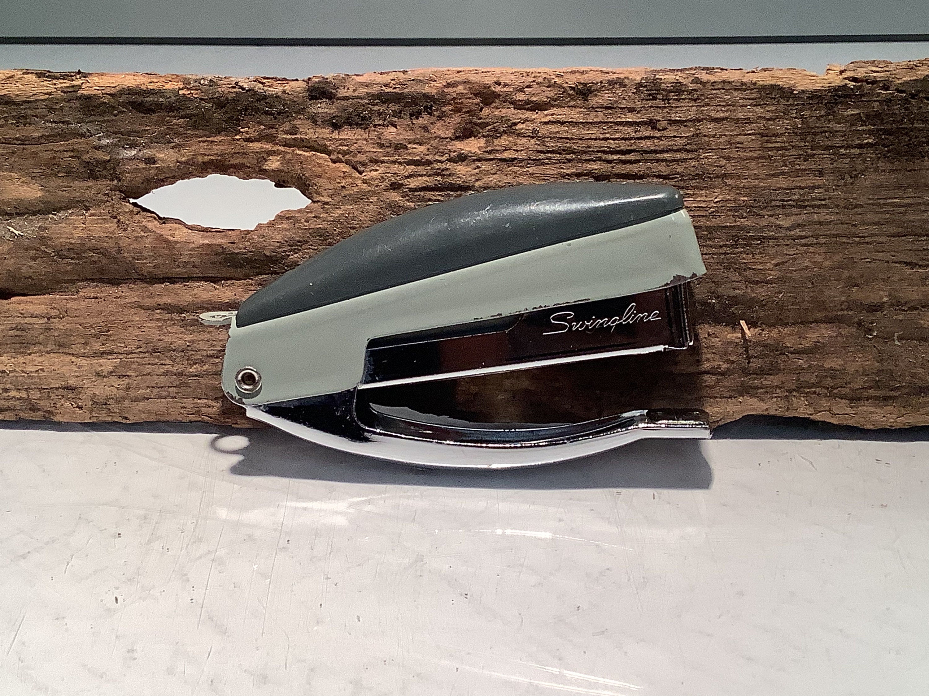 Vintage Swingline Hand Held Two Toned Grey Stapler - Etsy