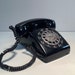 Basic Black Vintage Rotary Phone - Etsy