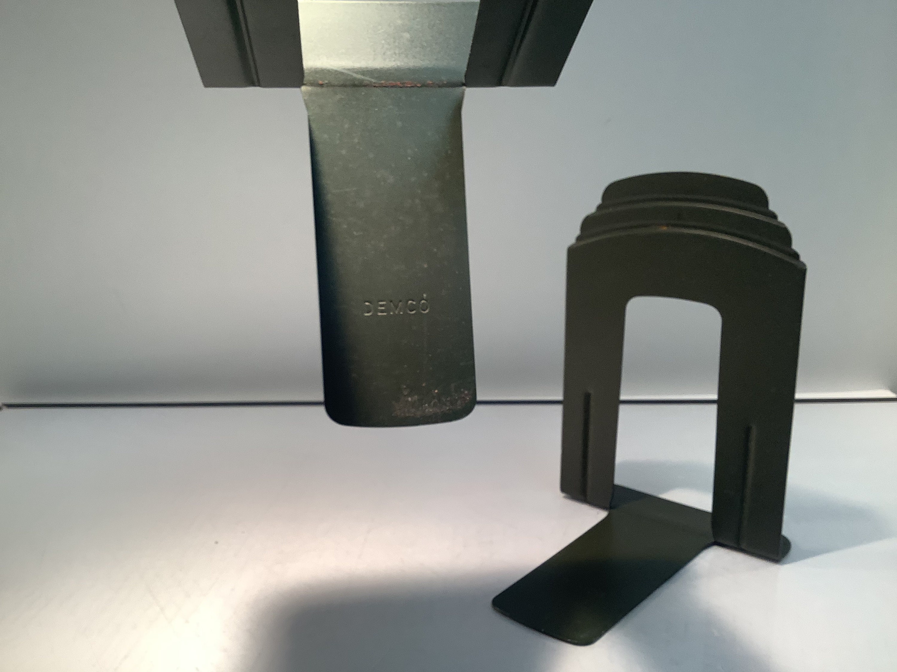 Demco Vintage Art Deco Metal Bookends - Etsy Canada