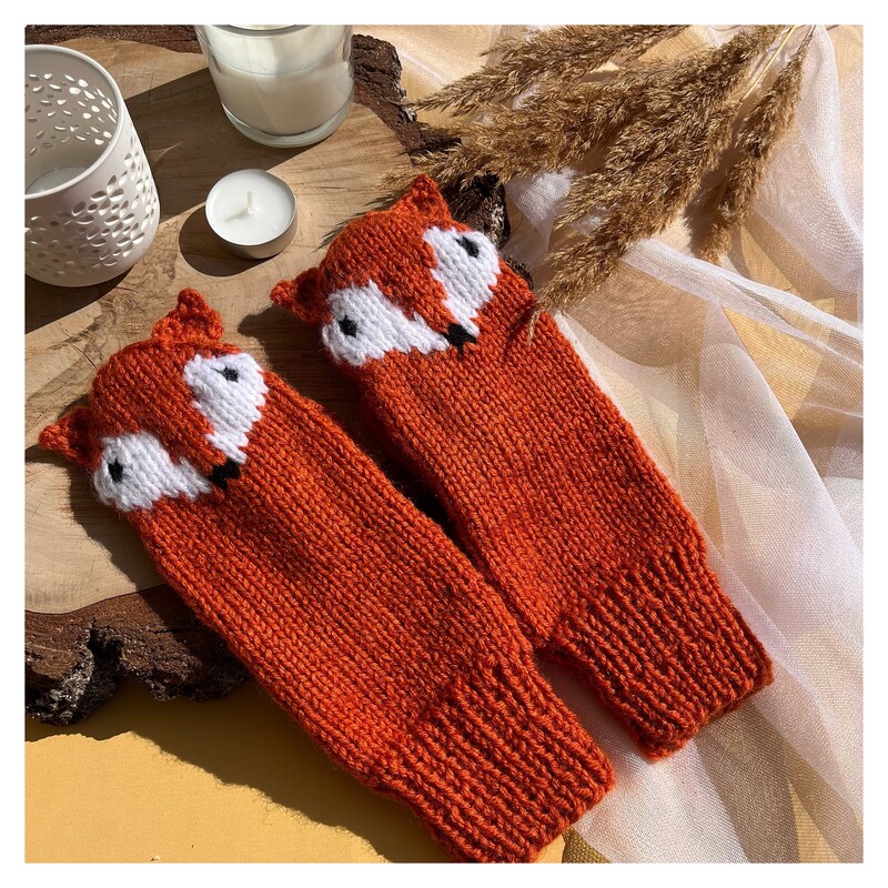 Animal Mittens - Etsy UK