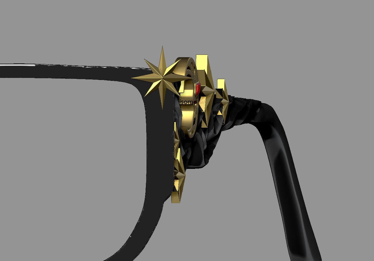 Bayonetta 3 Eyeglass Frames 3dmodel for Cosplay 3dprinting - Etsy Ireland