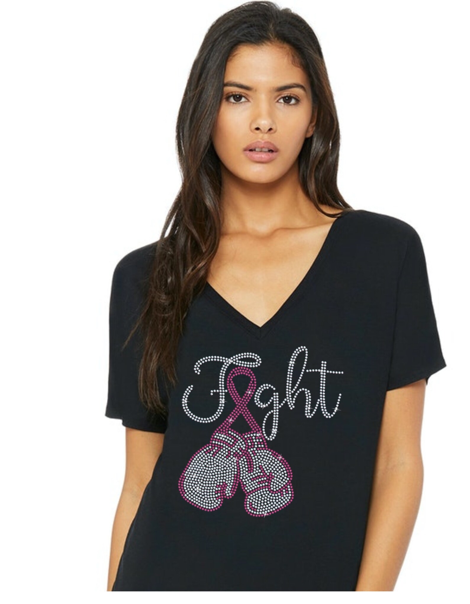 BREAST CANCER AWARENESS: Fight Cancer Boxing Glovers - Etsy