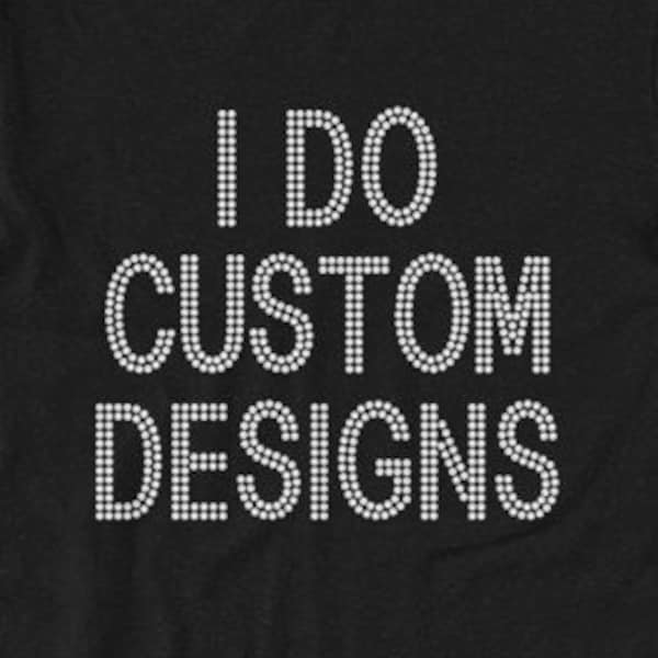 Rhinestone Custom - Etsy