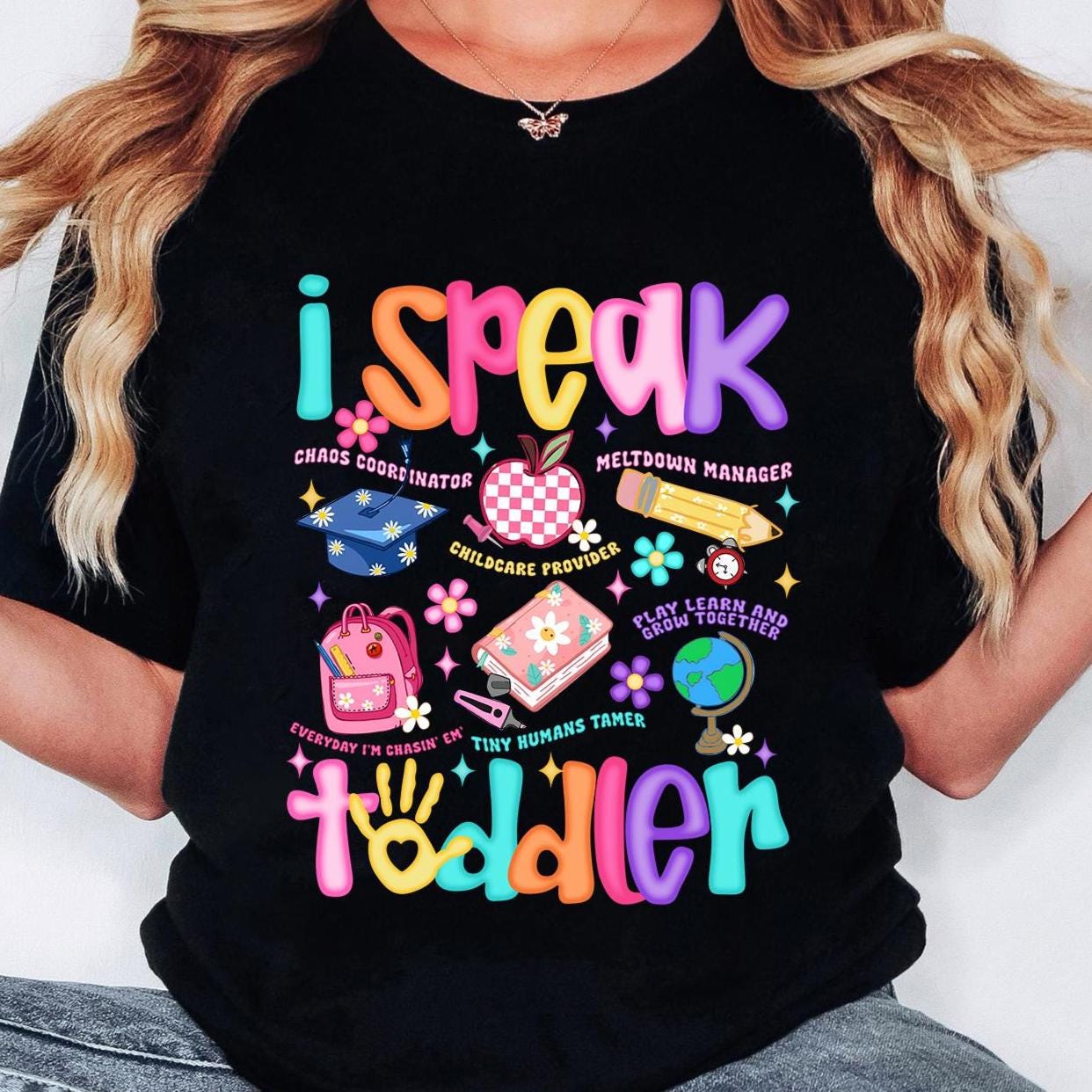 I Speak Toddler PNG: Teacher Back-to-school Design (digital Download ...
