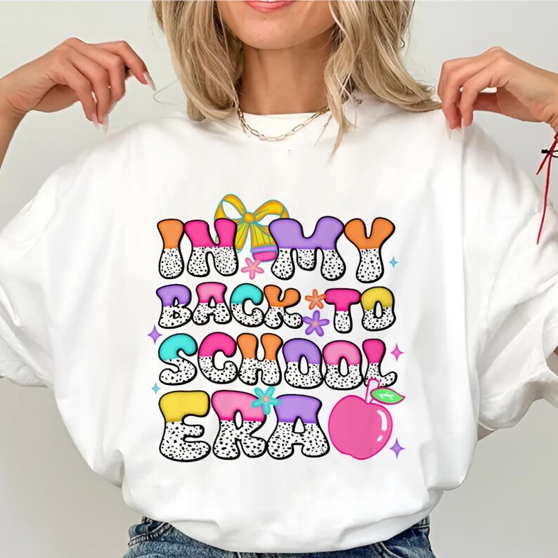 Preppy Back to School PNG: Teacher Design (commercial Use License ...