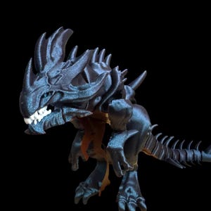 3D Printed Articulated/flexible Posable Reaper Queen, Reaper King ARK ...