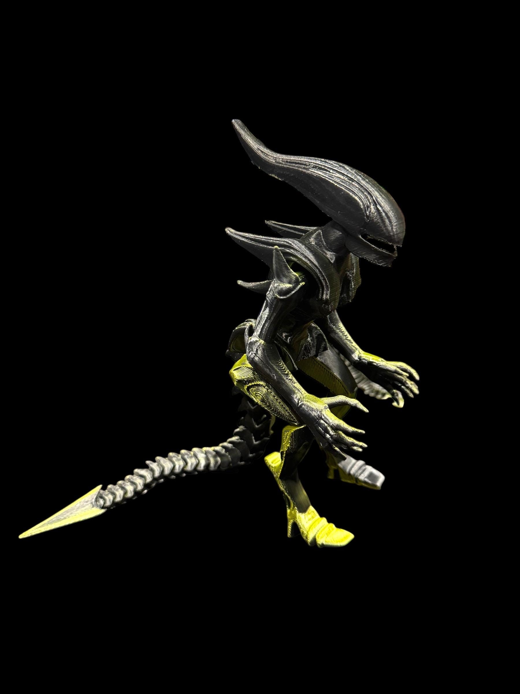 3D Printed Articulating Alien,xenomorph,gift for Birthday,for Him,for ...