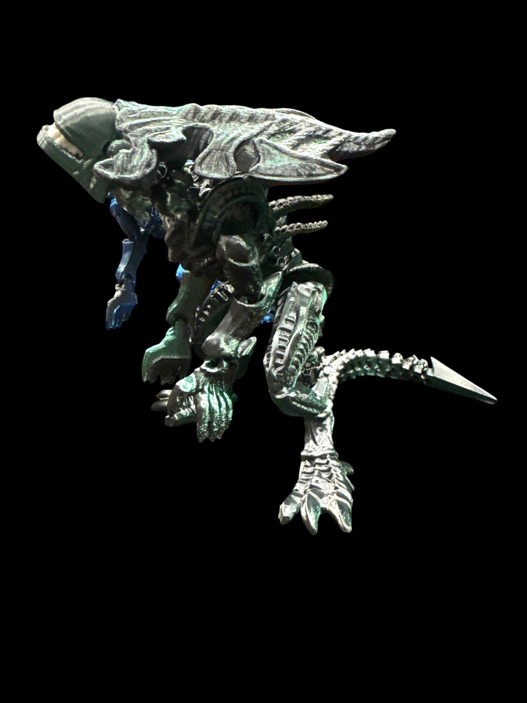3D Printed Articulating Alien,xenomorph,gift for Birthday,for Him,for ...