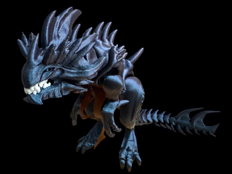 3D Printed Articulated/flexible Posable Reaper Queen, Reaper King ARK ...