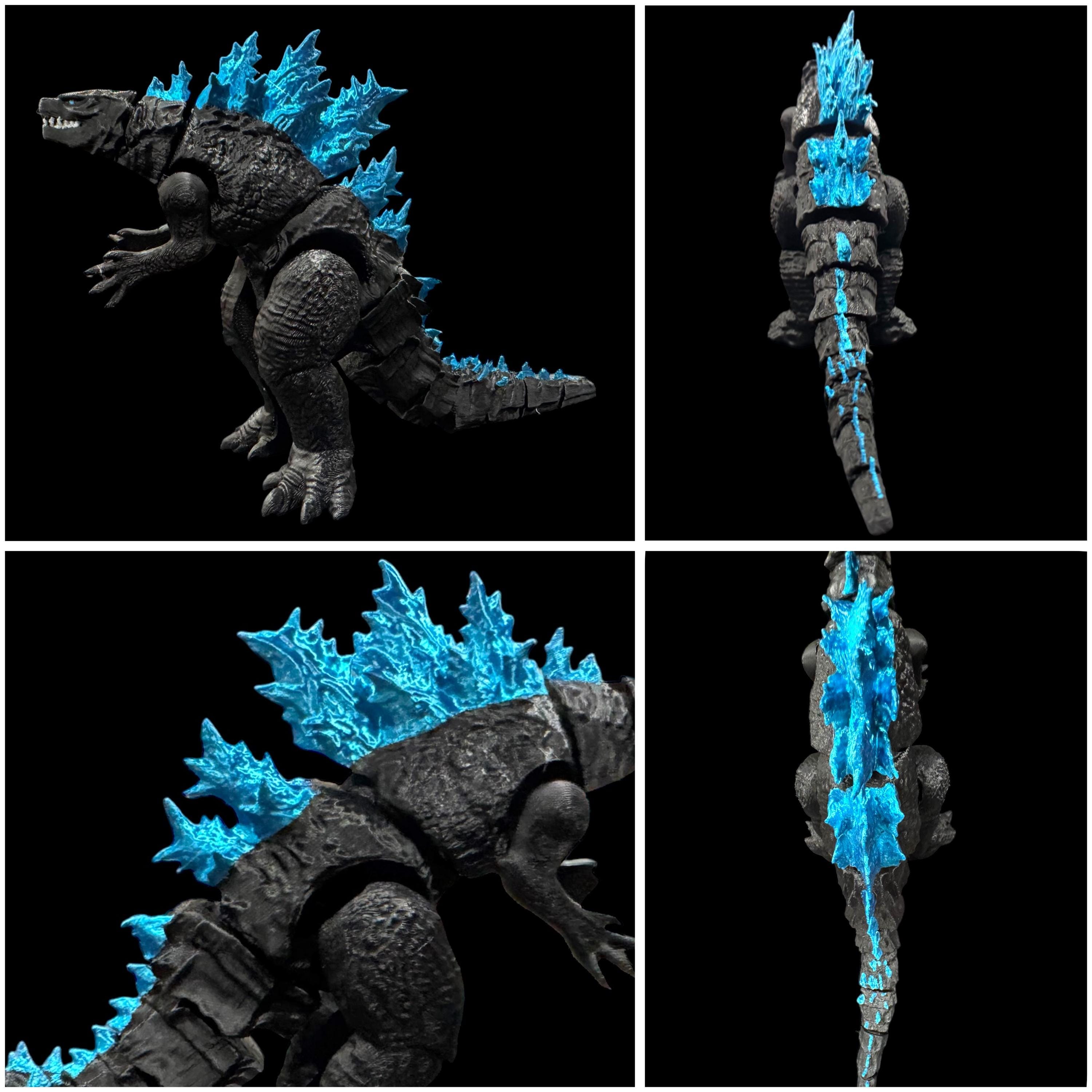 Godzilla Articulating Figure 3D Printed Kaiju Monster Mecha Godzilla ...