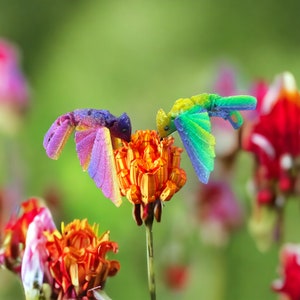 3D Printed Articulated/flexible Realistic Hummingbird, Fidget/sensory ...