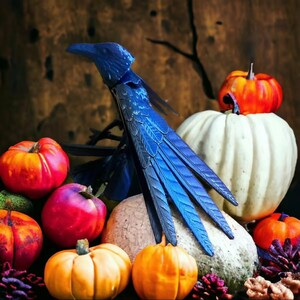 3D Printed Realistic Articulated Raven, Posable Fidget/sensory Toy ...